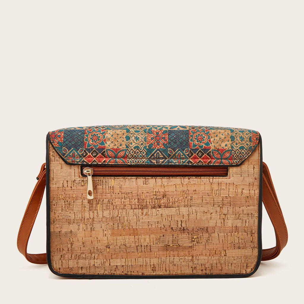 The Artisan Cork & Leather Crossbody – Pocket & Purpose