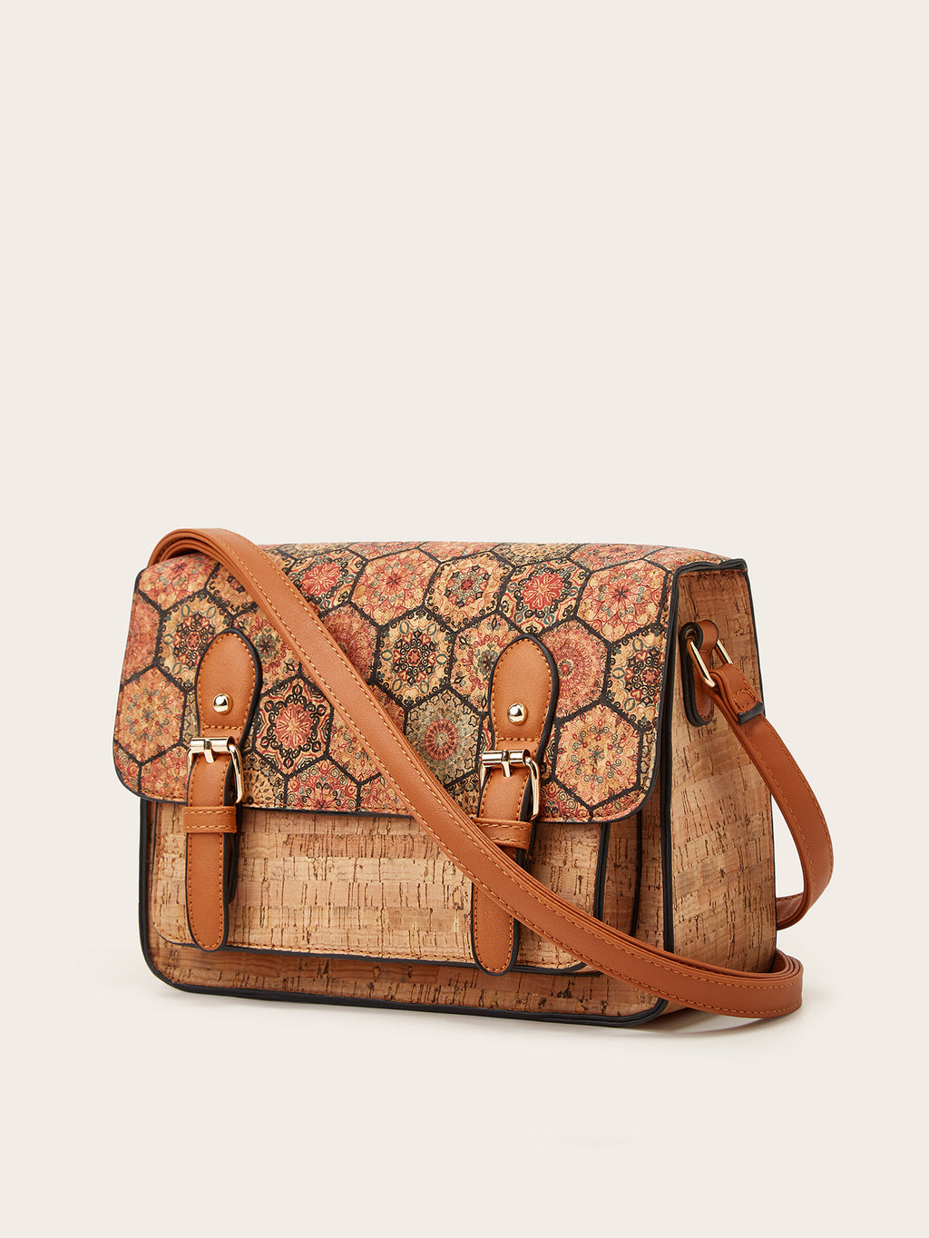 The Artisan Cork & Leather Crossbody – Pocket & Purpose